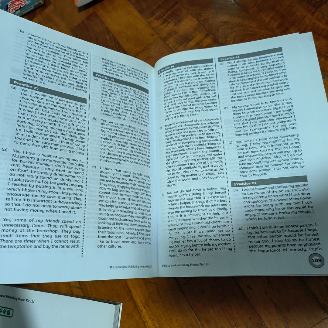 Chinese Compo Writing and English Targeting Oral for P4, Hobbies & Toys ...