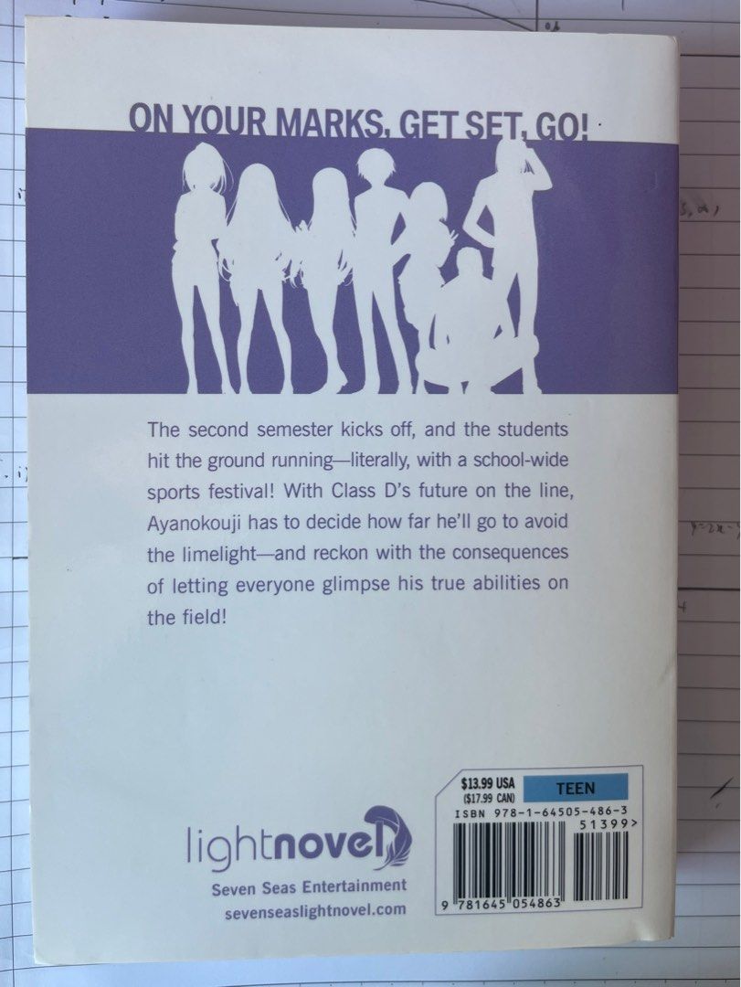 Classroom of the elite year 1 vol5, Hobbies & Toys, Books & Magazines, Comics & Manga on Carousell