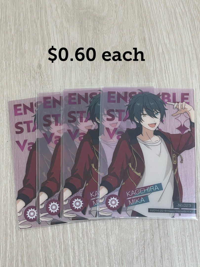 (Clearance) enstars ensemble stars Mika Emoca / clear card / metallic ...