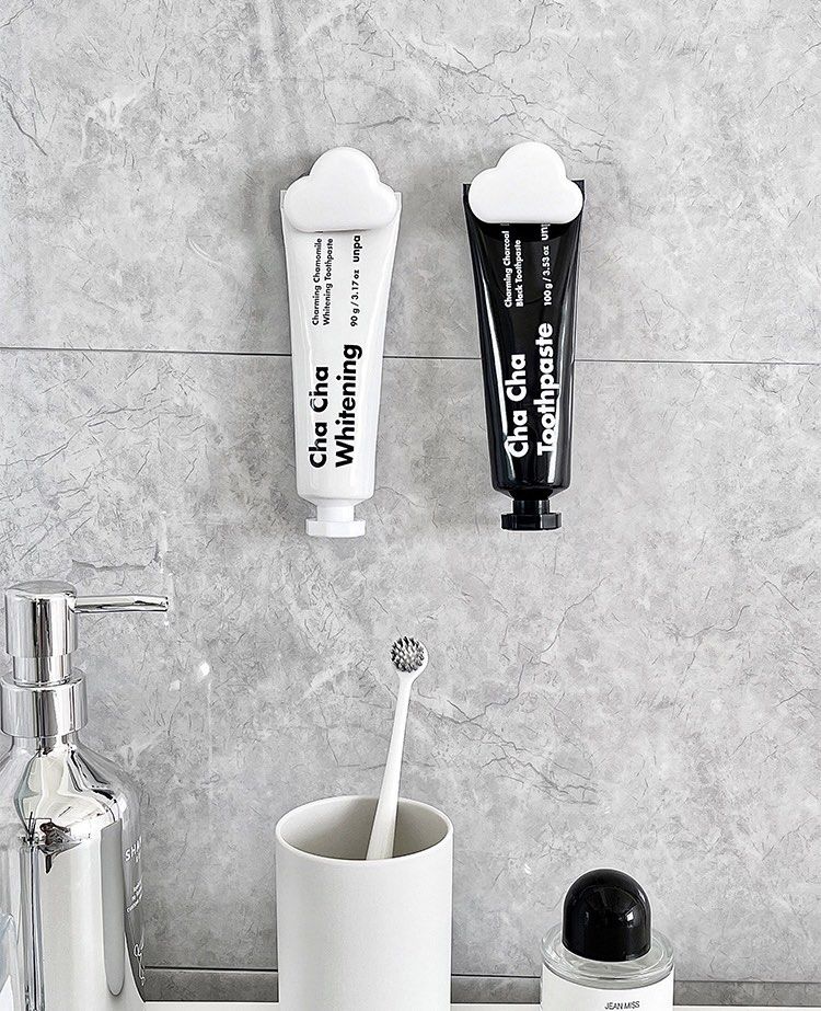 Cloud Toothbrush Cleanser Tube Wall Display Holder Squeezer Wringer ...
