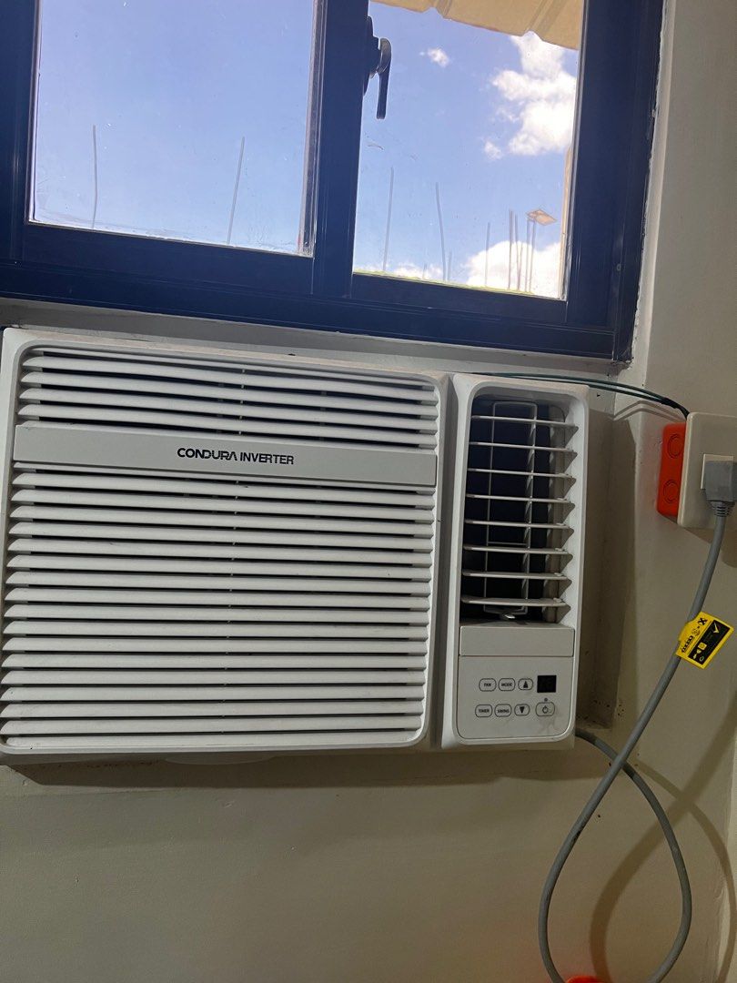 Condura inverter 1.5 window type, TV & Home Appliances, Air ...
