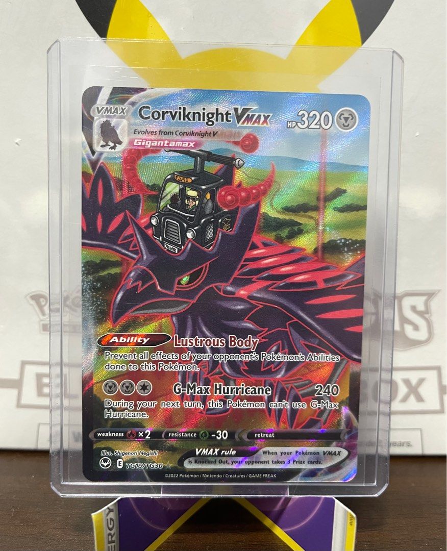 Corviknight VMAX lost origin tg , Hobbies & Toys, Toys & Games on Carousell