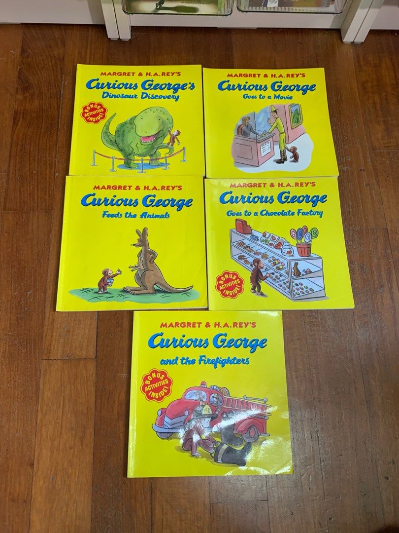 Curious George set 2, Hobbies & Toys, Books & Magazines, Children's ...