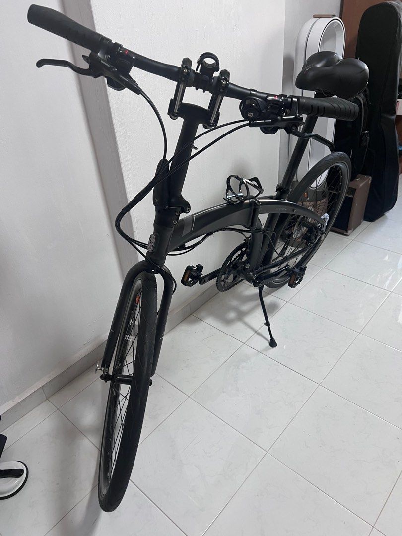 D16 (Tern Eclipse D16) ( Colour: Gunmetal) - Foldable Bicycle, Sports ...