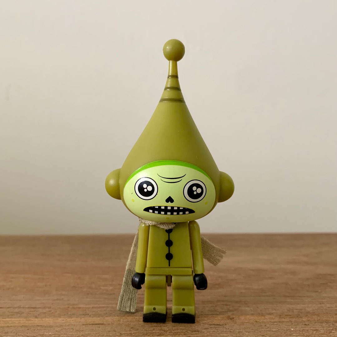 Dalek Green Ice Bot - Kidrobot Designer Vinyl Art Figure 4" Toy ...
