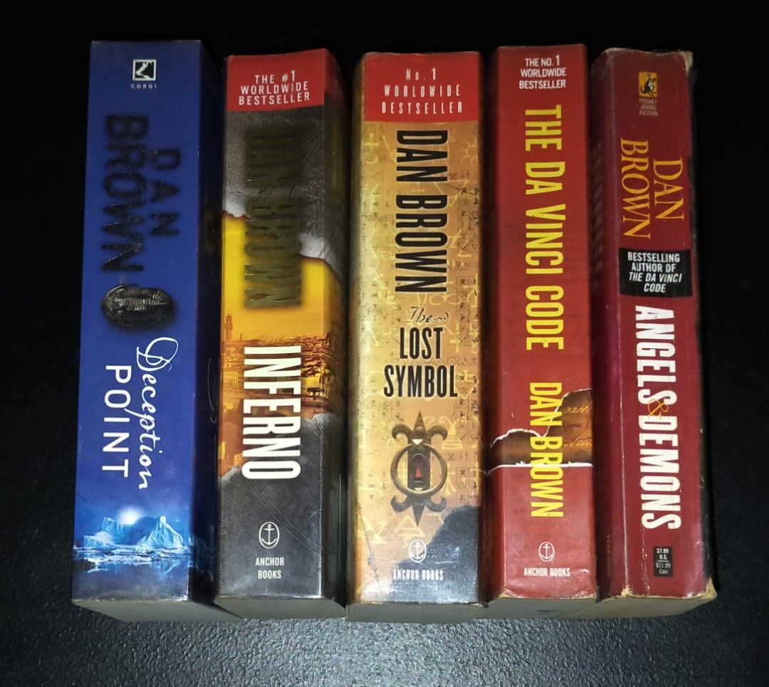 Dan Brown Book Set, Hobbies & Toys, Books & Magazines, Fiction & Non ...