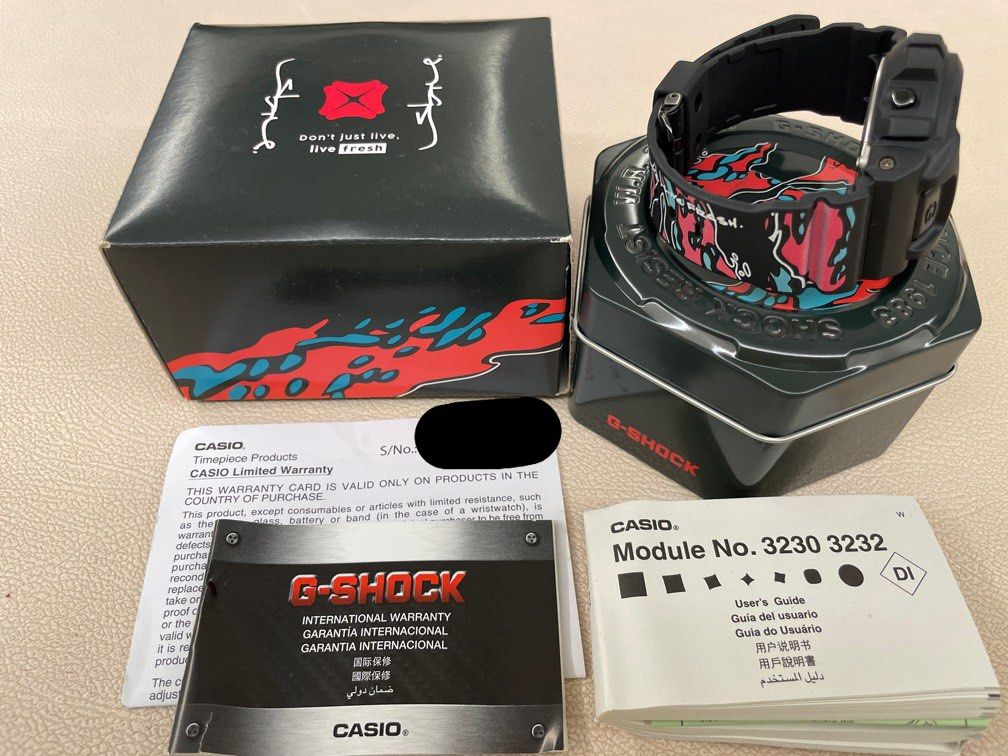 DBS live fresh G-Shock Mr.Sabotage, Men's Fashion, Watches ...