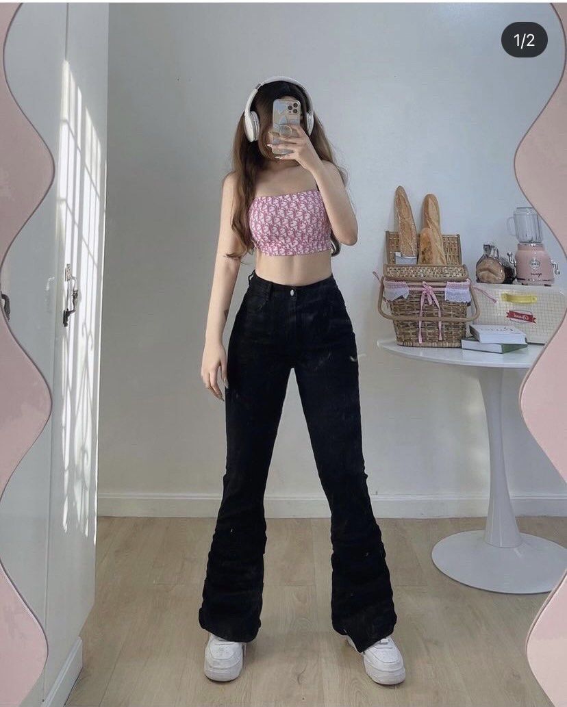 Dear Vidal Flare Pants on Carousell
