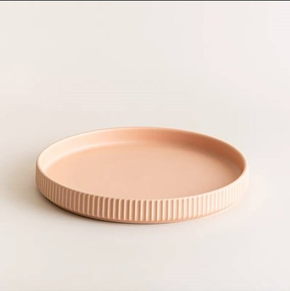 Decorative Pastel Pink Plates, Furniture & Home Living, Home Decor ...