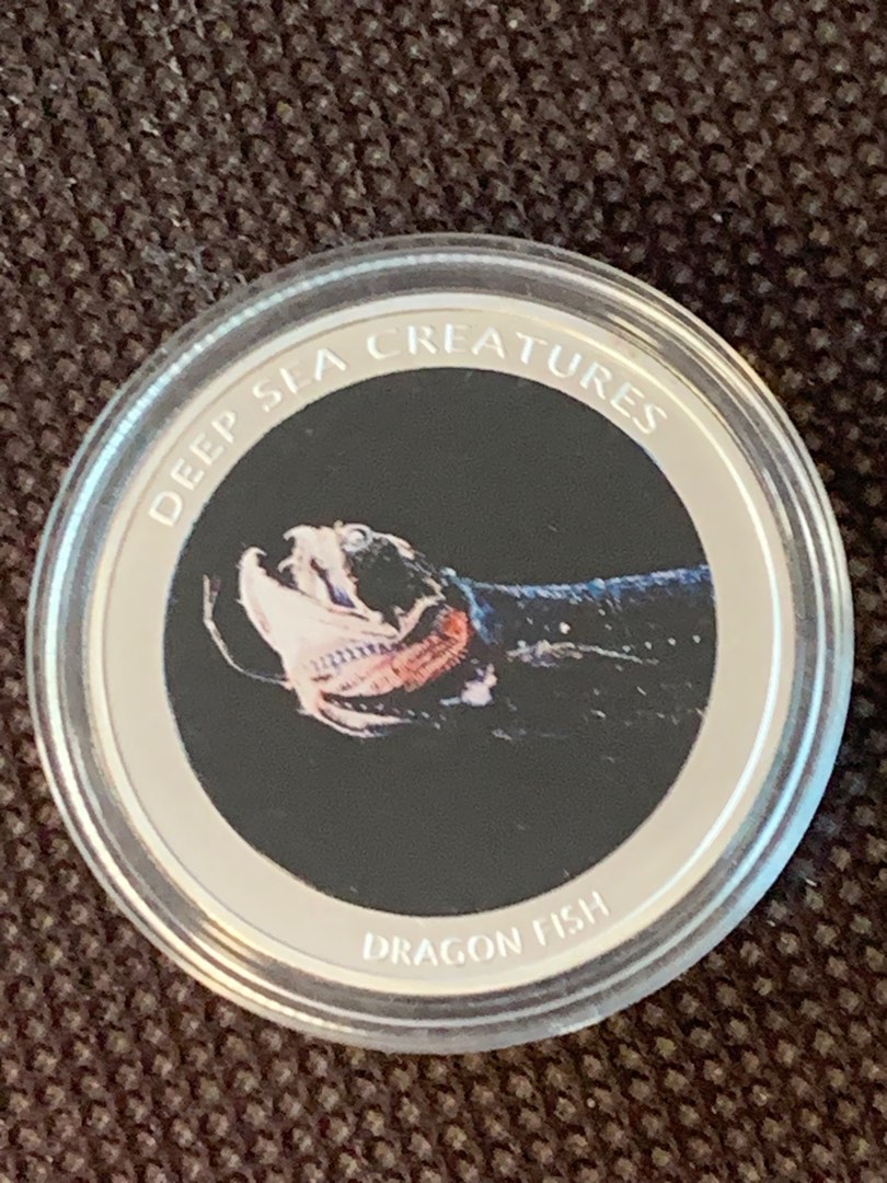 Deep Sea Creature Medal- Dragon Fish, Hobbies & Toys, Memorabilia ...
