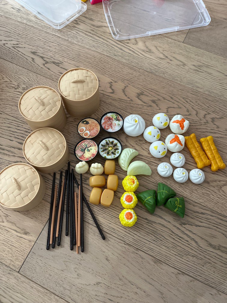 Dim sum food set, Hobbies & Toys, Toys & Games on Carousell