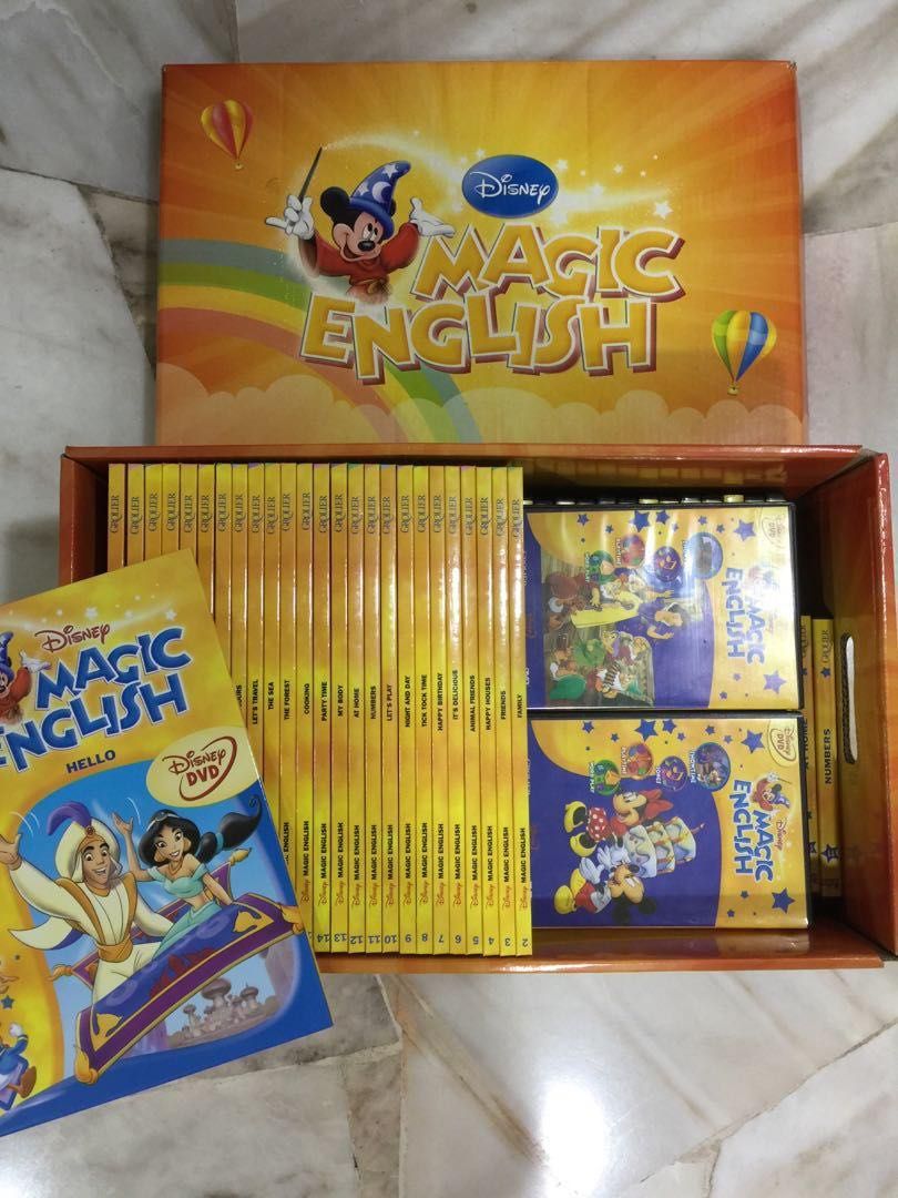 Disney magic English & DVD, Hobbies & Toys, Books & Magazines ...