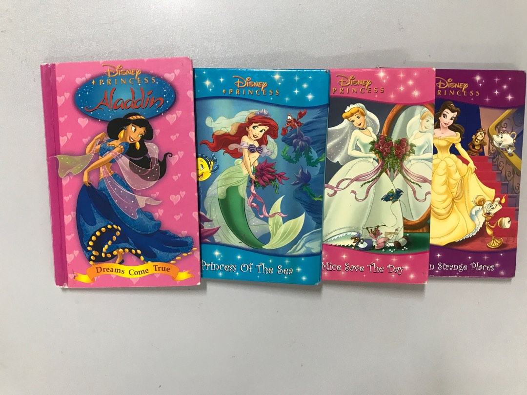 Disney Princess Series - 4 books, Babies & Kids, Baby Nursery & Kids ... Disney Princess Series - 4 books, Babies & Kids, Baby Nursery & Kids ...