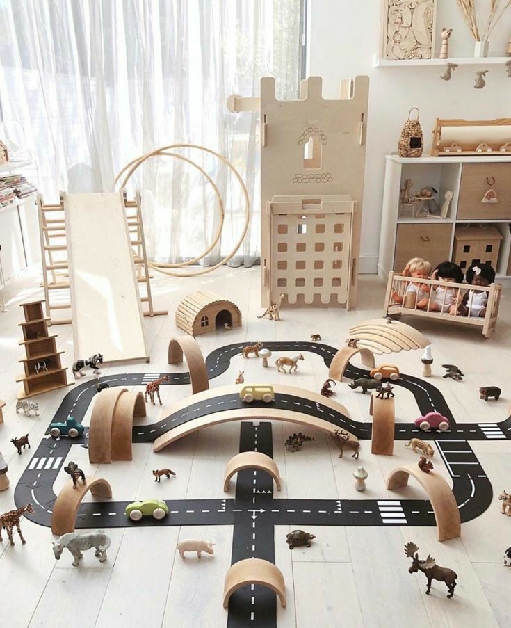 Diy track floor sticker, Hobbies & Toys, Toys & Games on Carousell