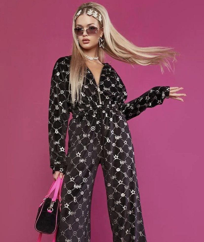 Dollskill x Bratz Velour Jumpsuit, Women's Fashion, Dresses & Sets ...