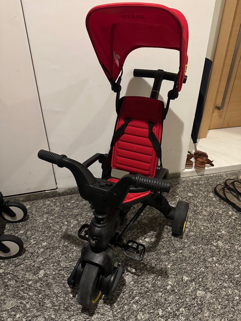 Doona Liki trike - flame red, Babies & Kids, Going Out, Strollers on ...