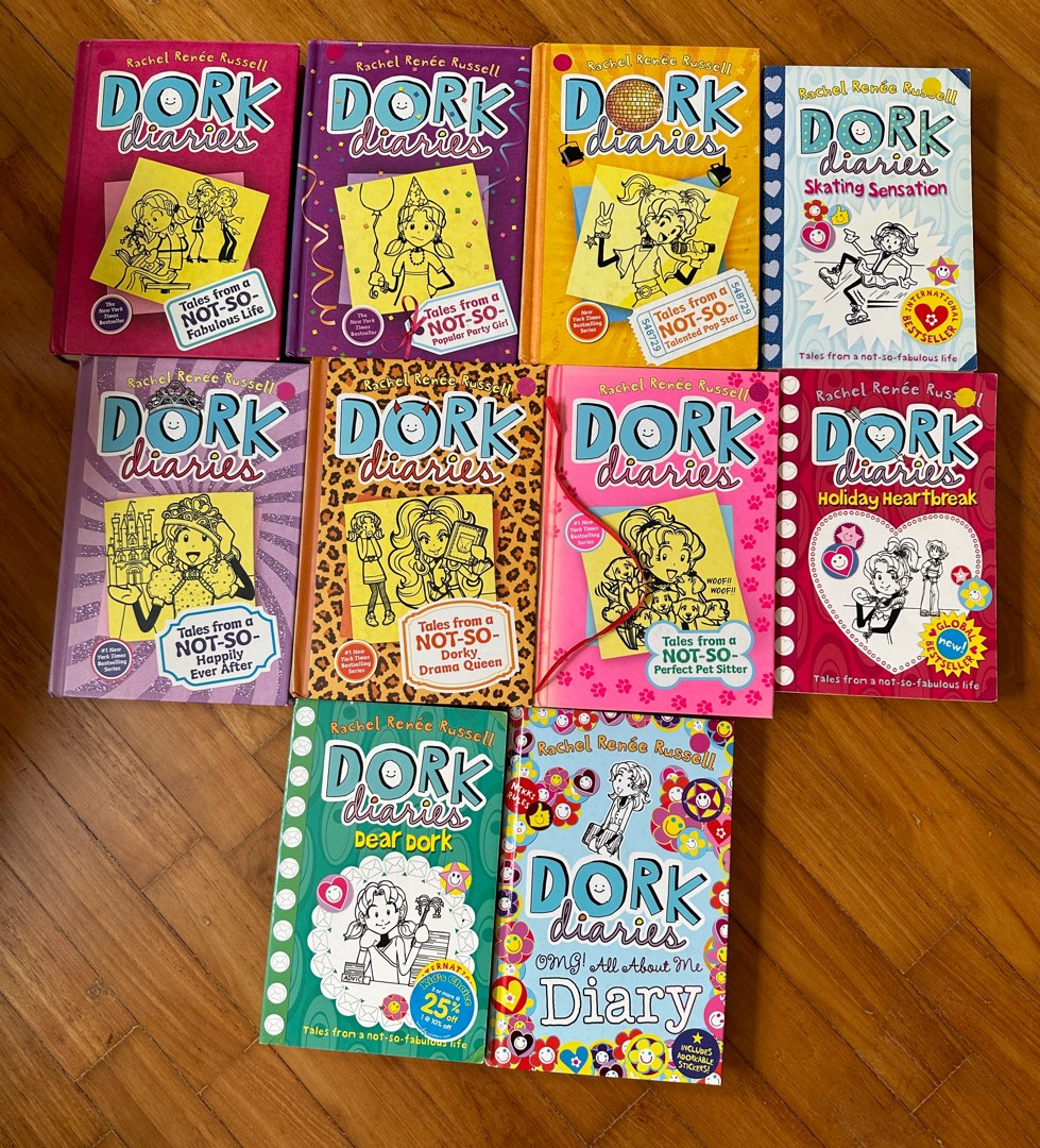 Dork Diaries - ALL for $29, Hobbies & Toys, Books & Magazines, Children ...