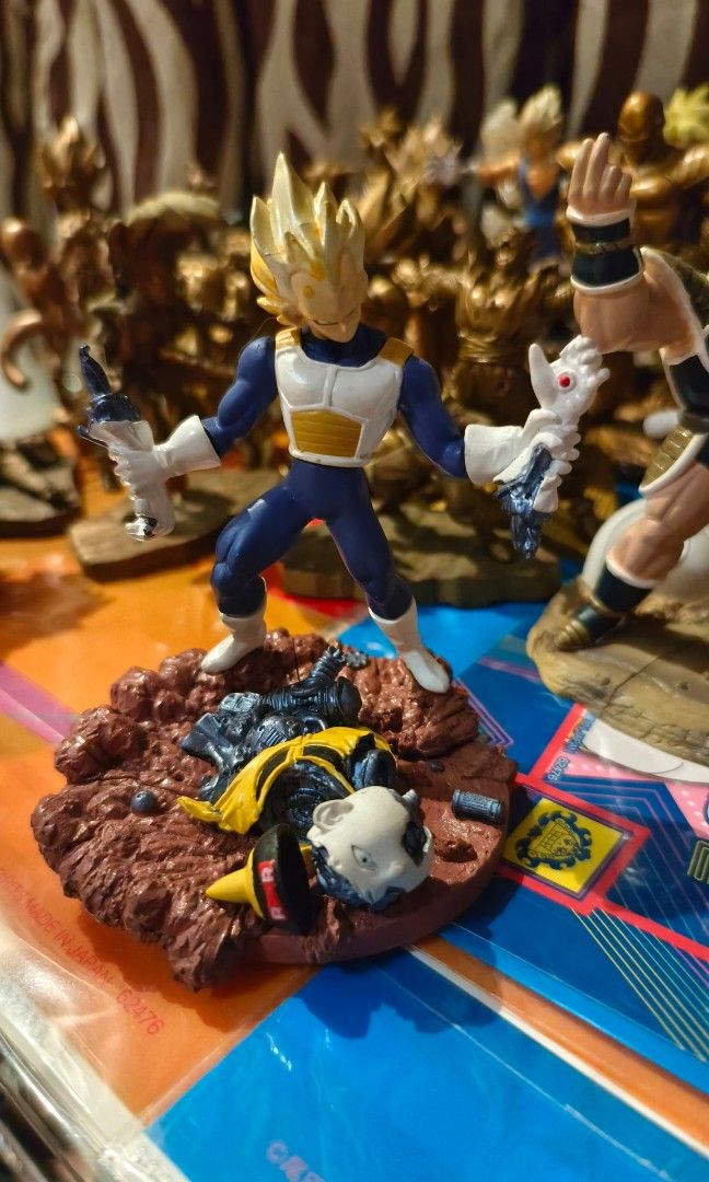 Dragonball DBZ gashapon neo capsule Vegeta vs android, Hobbies & Toys ...