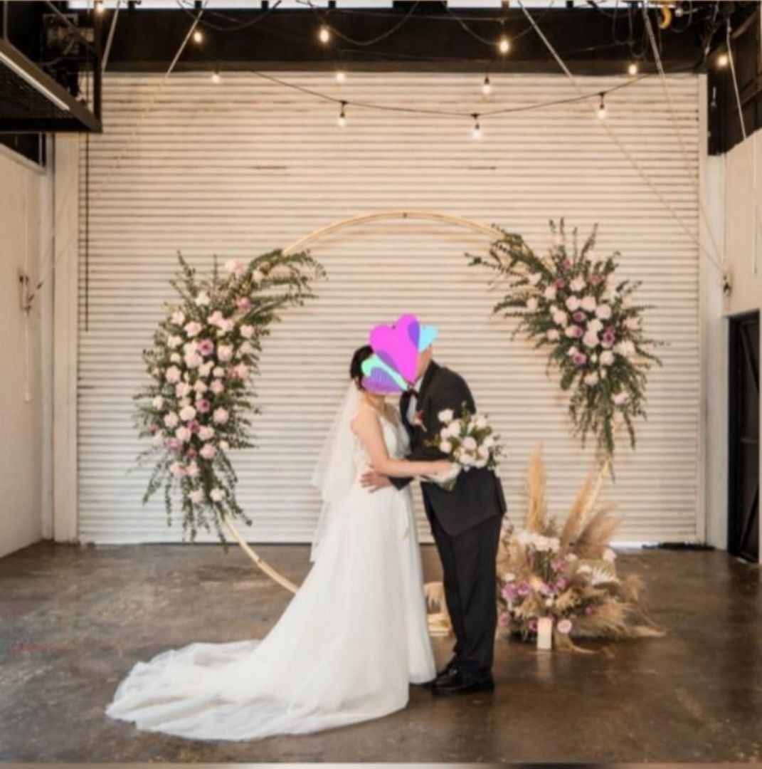 D'sign Fleur Wedding Dress, Women's Fashion, Dresses & Sets, Evening ...