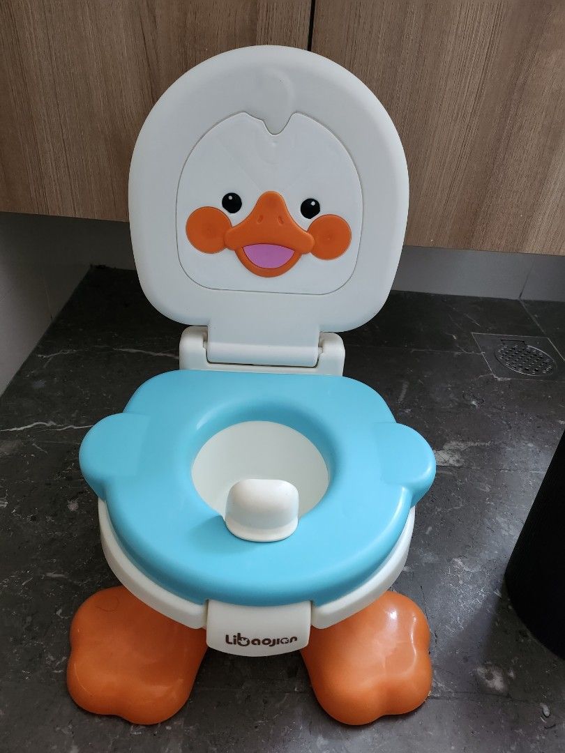 Duck Potty + Step Stool, Babies & Kids, Baby Nursery & Kids Furniture ...