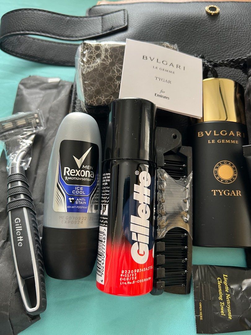Emirates First-1st Class Bvlgari Kit complete, Beauty & Personal Care ...