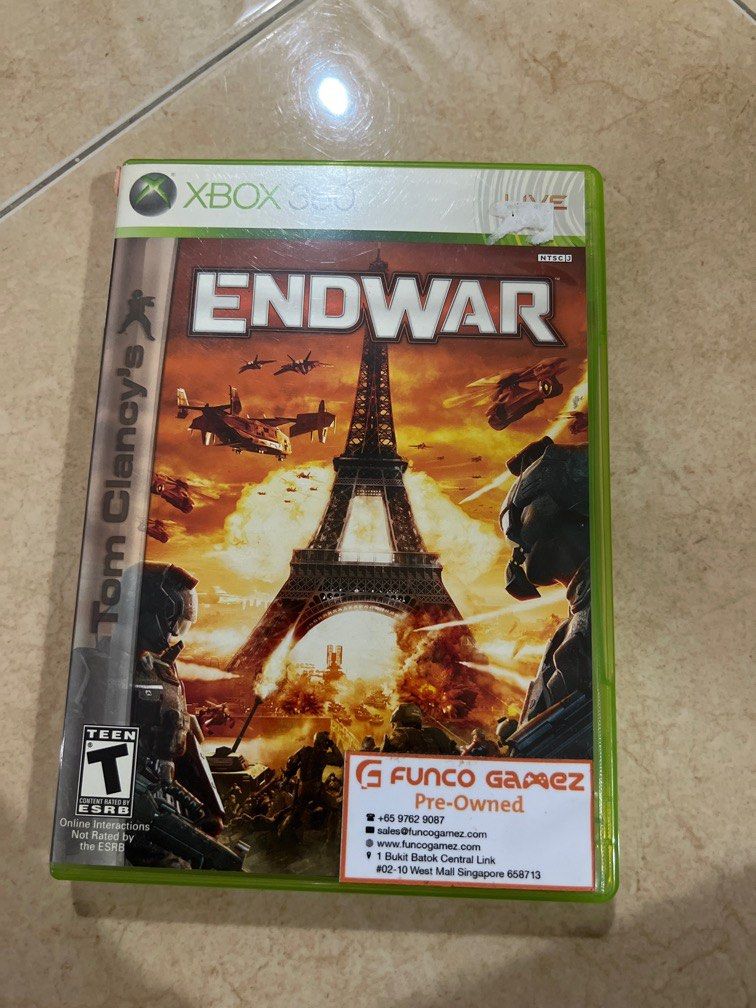 Endwar, Video Gaming, Video Games, Xbox on Carousell