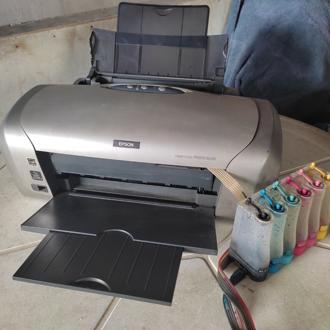 Epson Printer Epson Stylus PHOTO R230, Computers & Tech, Printers ...