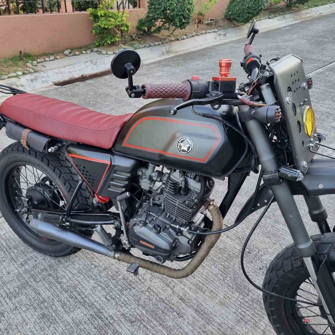 Euro Keeway scrambler tracker, Motorbikes, Motorbikes for Sale on Carousell