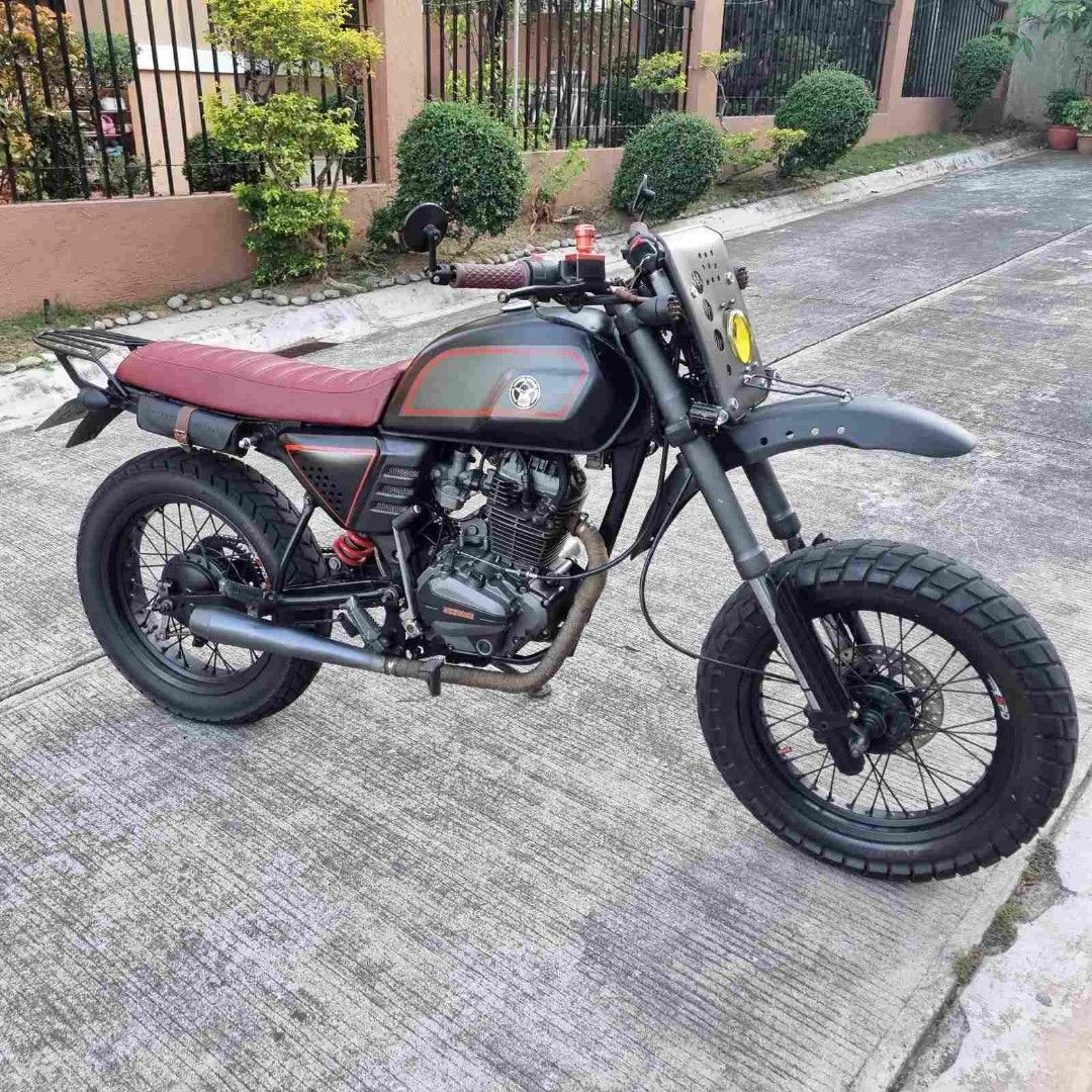 Euro Keeway scrambler tracker, Motorbikes, Motorbikes for Sale on Carousell