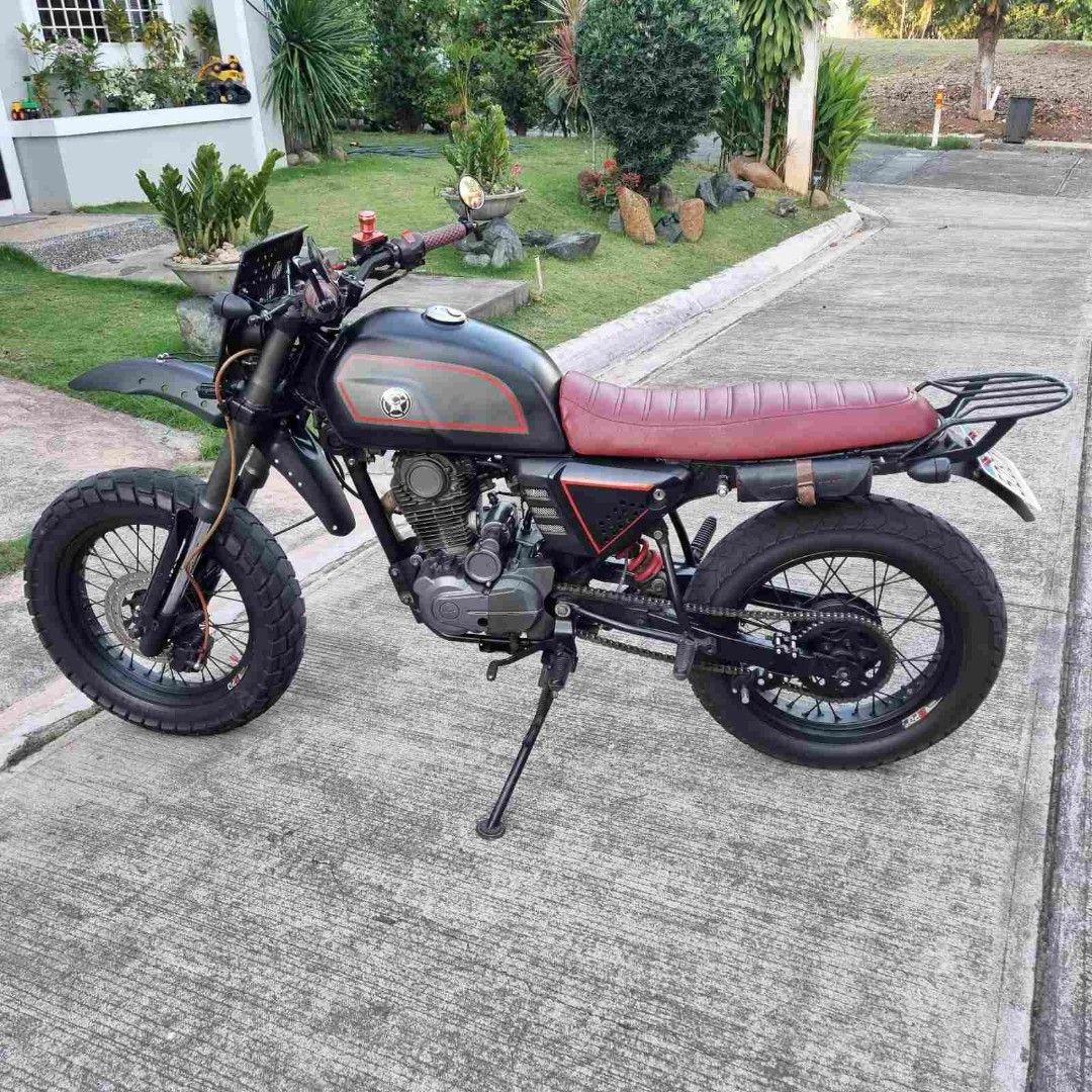 Euro Keeway scrambler tracker, Motorbikes, Motorbikes for Sale on Carousell