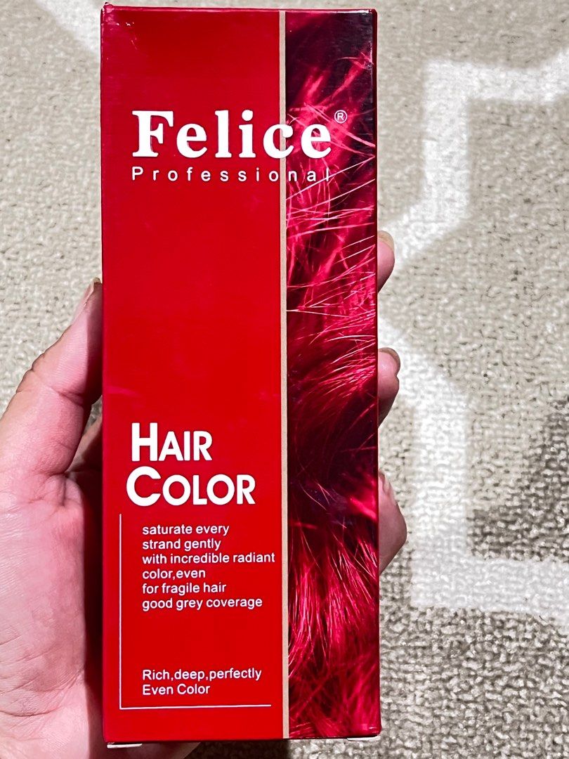 Felice Hair Color, Kesehatan & Kecantikan, Perawatan Rambut di Carousell