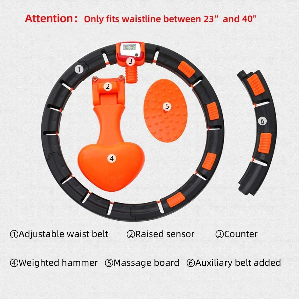 Fitness Hula Hoop Adults with LED Smart Counter, Sports Equipment ...