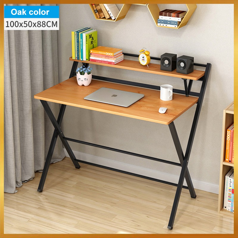 Foldable Table Computer Desk Laptop Desk Portable Folding Office ...