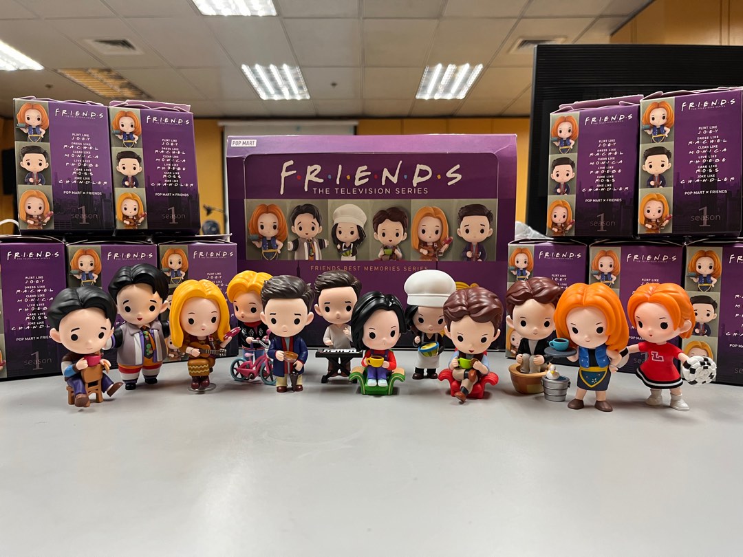 FRIENDS Popmart Complete Set of 12 - F.R.I.E.N.D.S, Hobbies & Toys ...