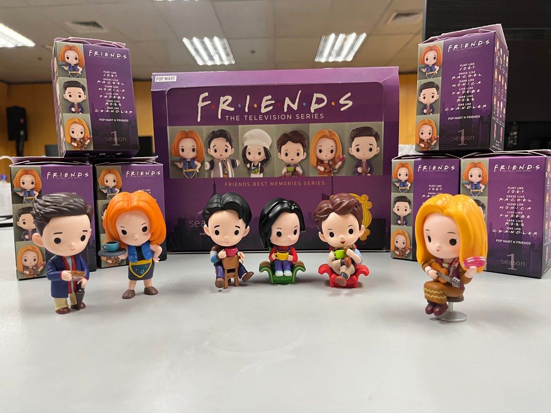 FRIENDS Popmart Complete Set of 12 - F.R.I.E.N.D.S, Hobbies & Toys ...