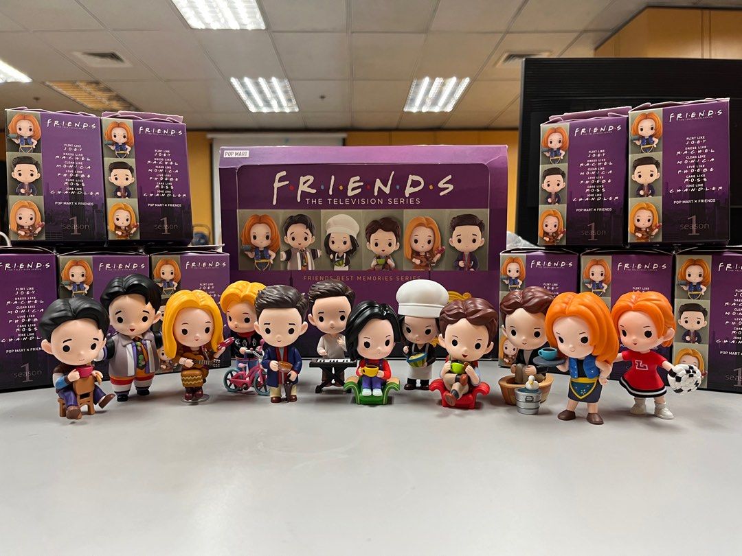 FRIENDS Popmart Complete Set of 12 - F.R.I.E.N.D.S, Hobbies & Toys ...