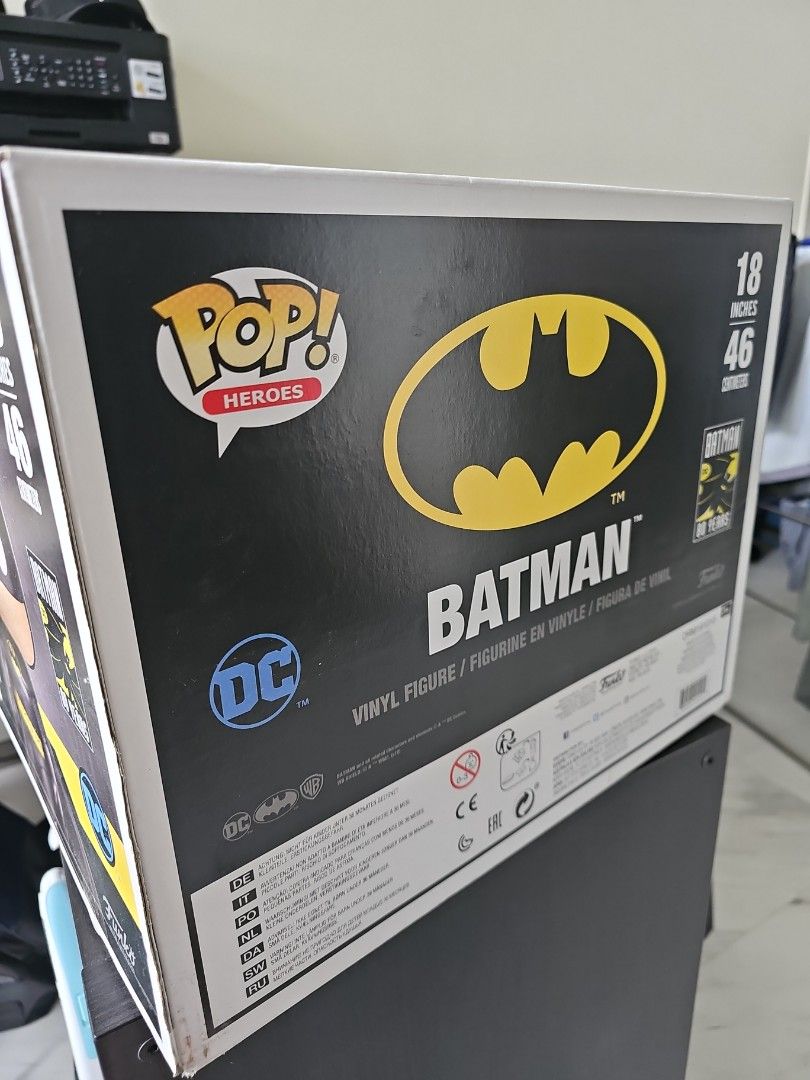 Funko Pop Batman 18 Inches, Hobbies & Toys, Toys & Games on Carousell