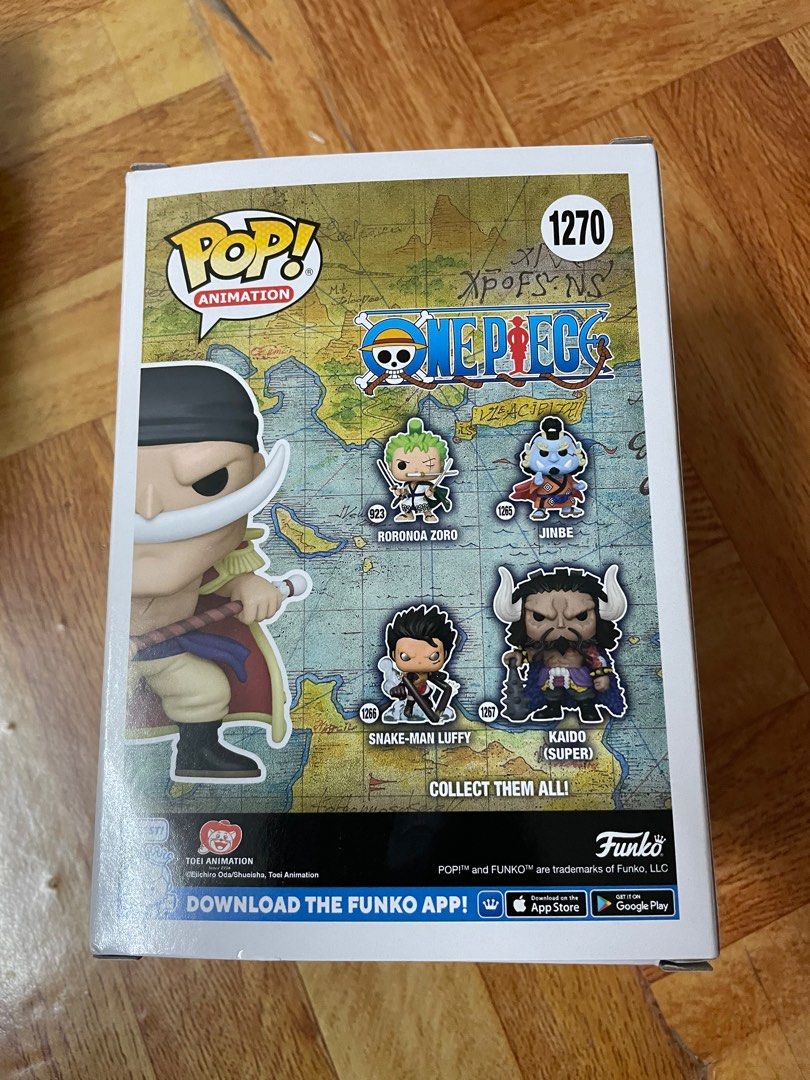 Funko Pop! One Piece #1270 - Whitebeard (Special Edition) 100% Genuine ...