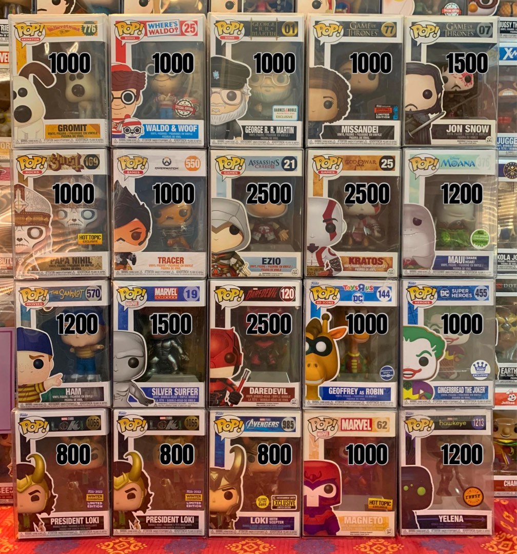 Funko Pops: Marvel, DC, Anime, TV, Movies, etc., Hobbies & Toys, Toys ...