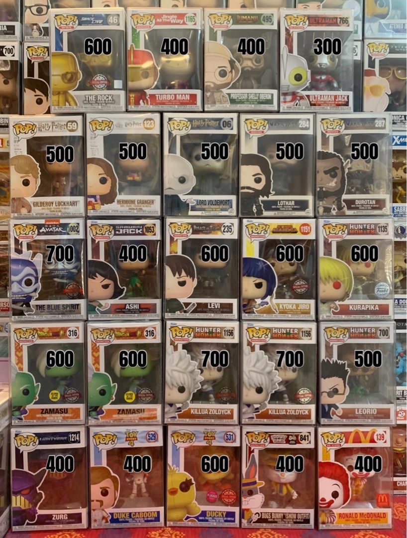 Funko Pops: Marvel, DC, Anime, TV, Movies, etc., Hobbies & Toys, Toys ...