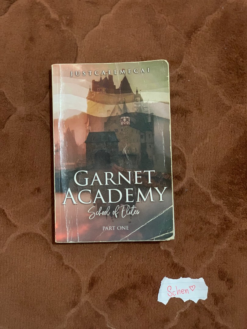 Garnet Academy Part 1 WATTPAD, Hobbies & Toys, Books & Magazines, Fiction & Non-Fiction on Carousell