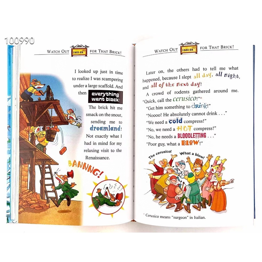 Geronimo Stilton Special Edition: The Journey Through Time (8 Books ...