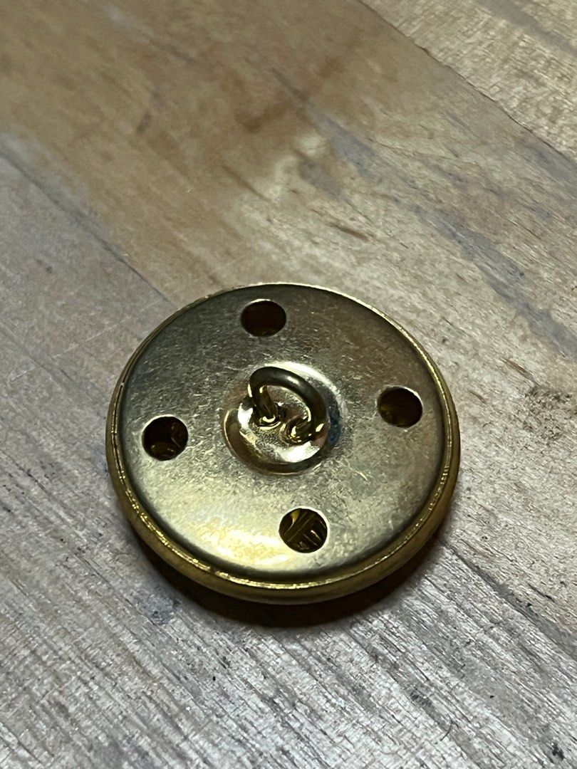 Gold antique inspired buttons (2.3cm), Hobbies & Toys, Stationery ...
