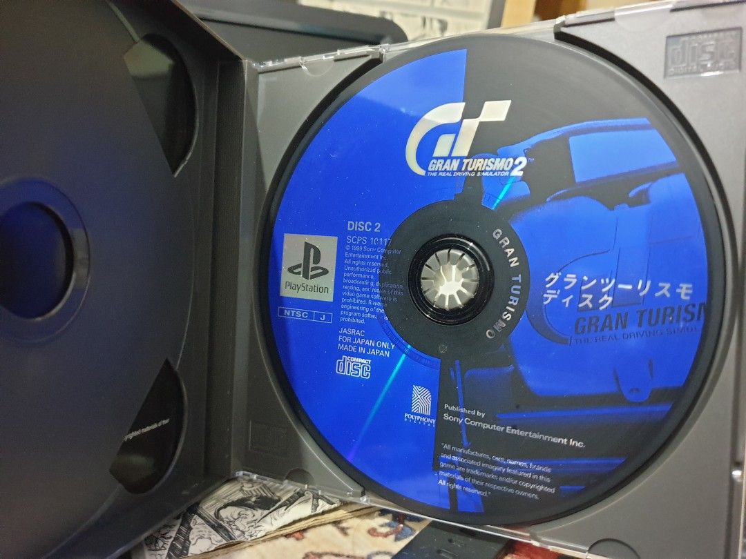 Gran Turismo 2 PS1 NTSCJ Japan region, Video Gaming, Video Games ...