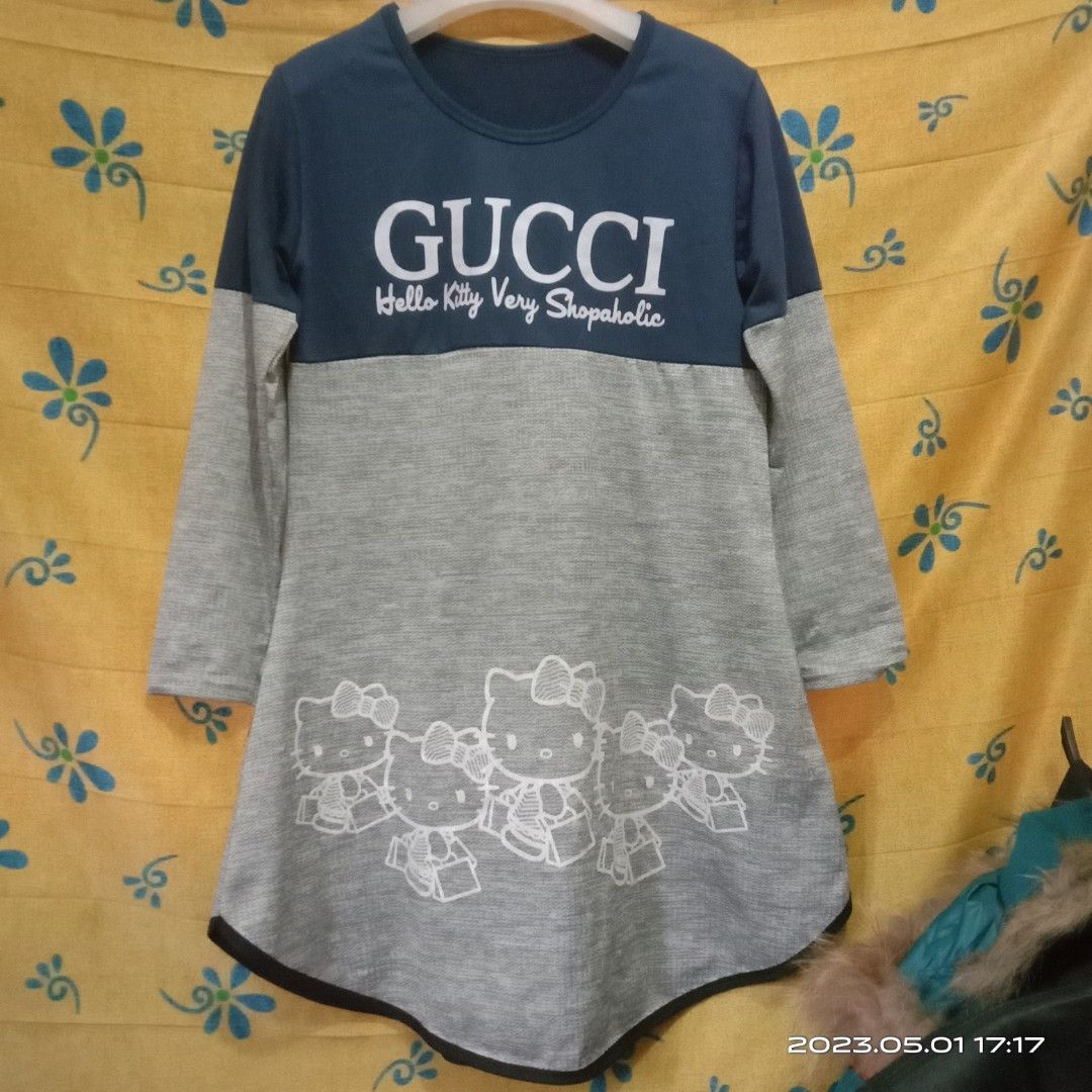 Gucci kws Hello Kitty, Fesyen Wanita, Pakaian Wanita, Gaun & Rok di ...