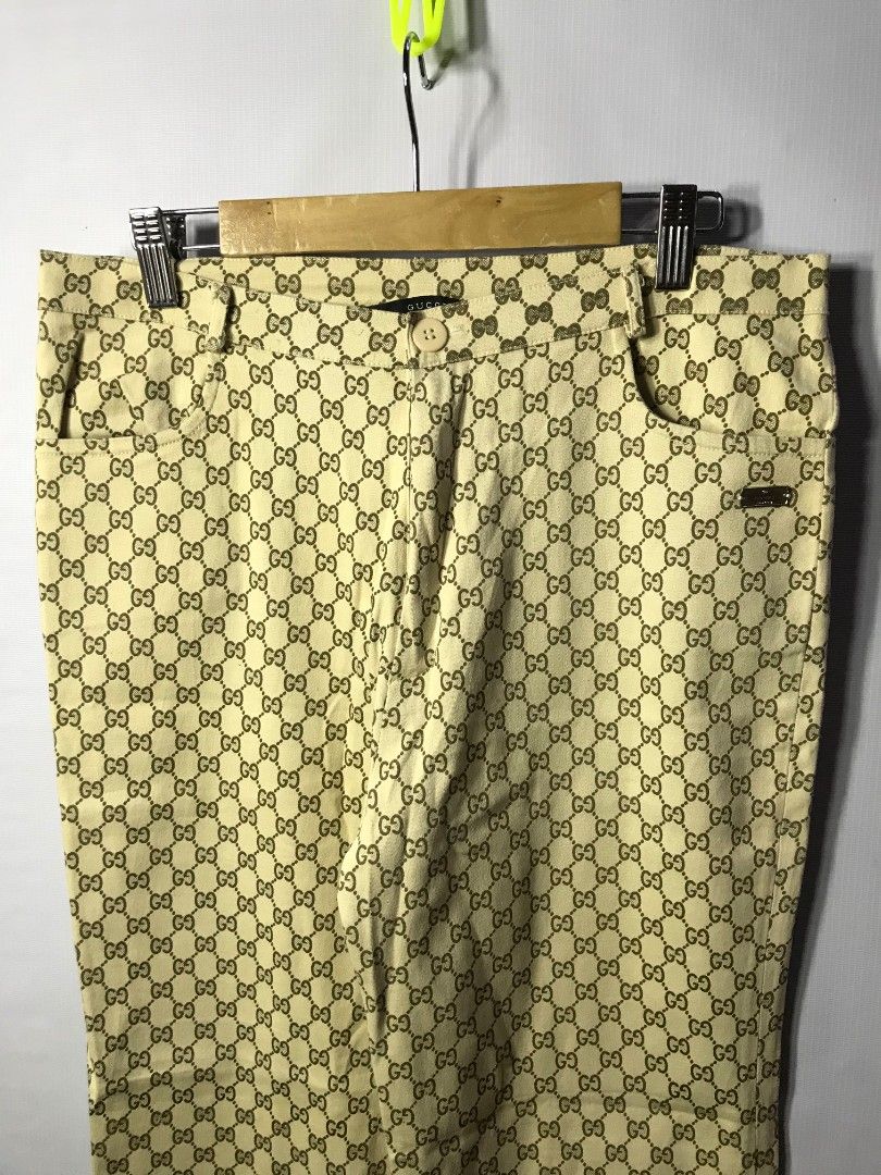 Gucci Monogram Pants, Women's Fashion, Bottoms, Jeans on Carousell