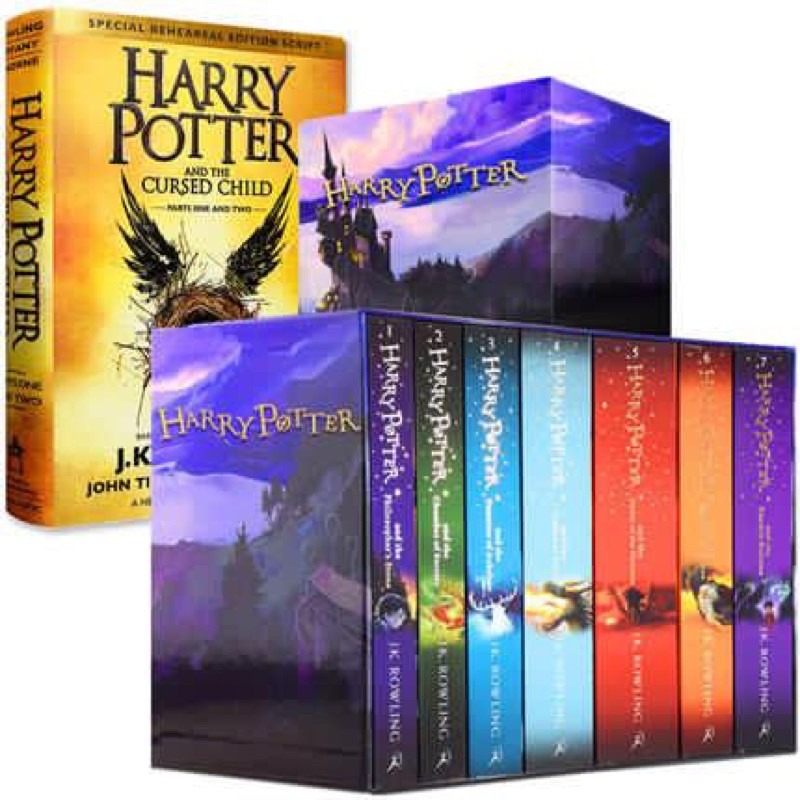 Harry Potter 8 Book Set - The Complete Collection by J.K. Rowling ...