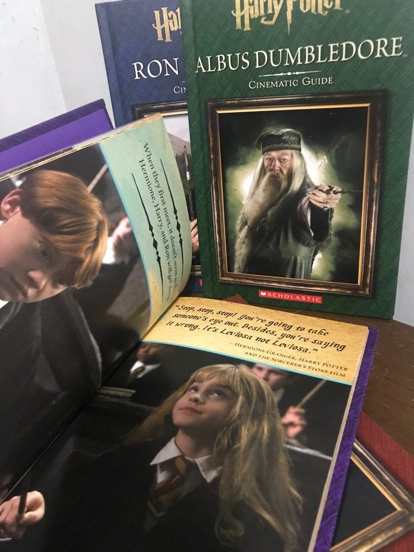 Harry Potter Cinematic Guide Collection, Hobbies & Toys, Books ...