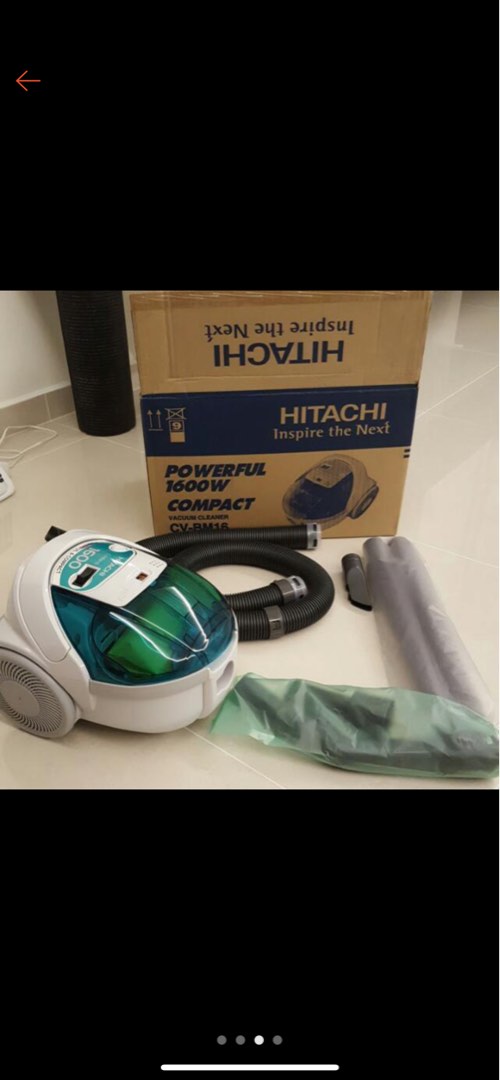 Hitachi CV-BM16 Vacuum Cleaner (Green), TV & Home Appliances, Vacuum ...