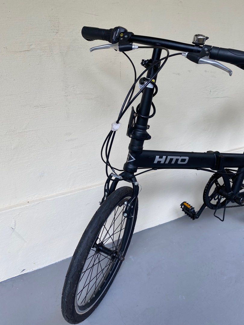 HITO Foldable Bicycle 20 inch, Sports Equipment, Bicycles & Parts ...